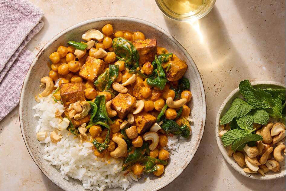 Paneer & Chickpea Curry
